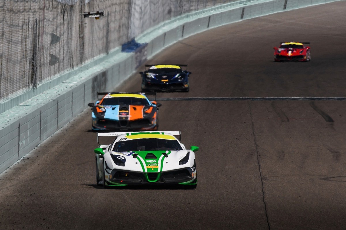 Ferrari Challenge North America concludes opening weekend in Miami
