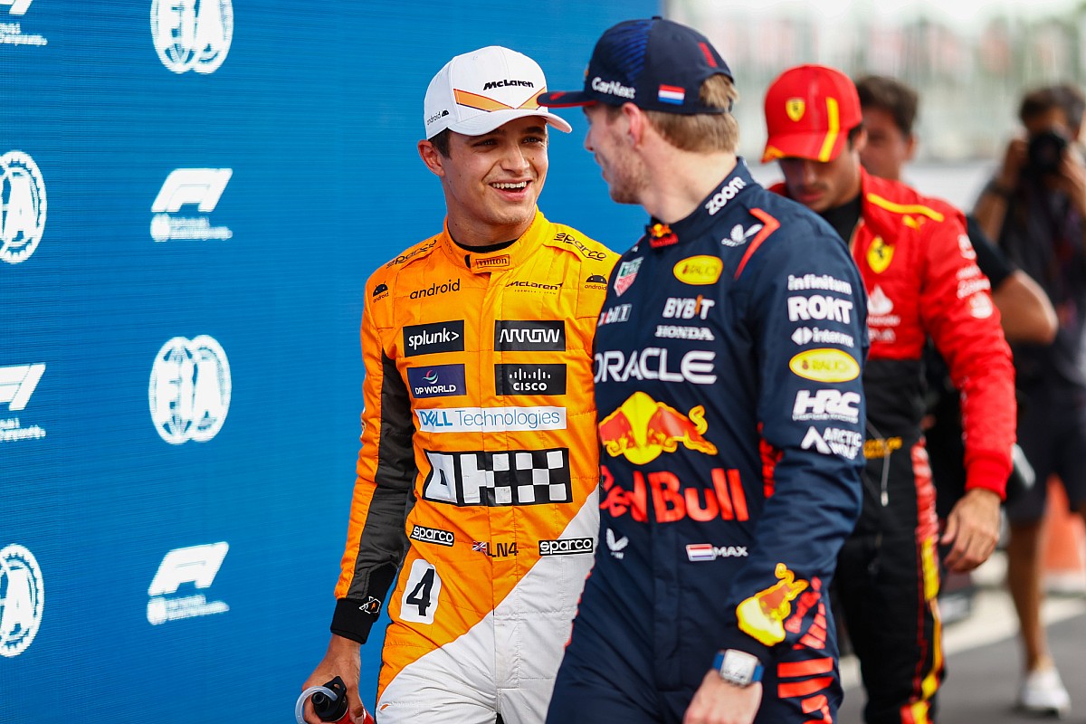 Norris ziet Verstappen als teamgenoot: "Uitgenodigd bij McLaren"