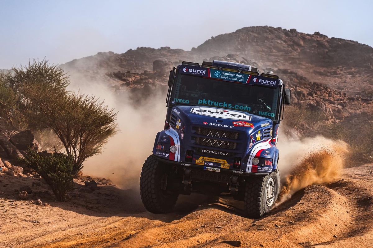 Dakar | Camion, Tappa 1: il giovane Van den Brink subito all'attacco