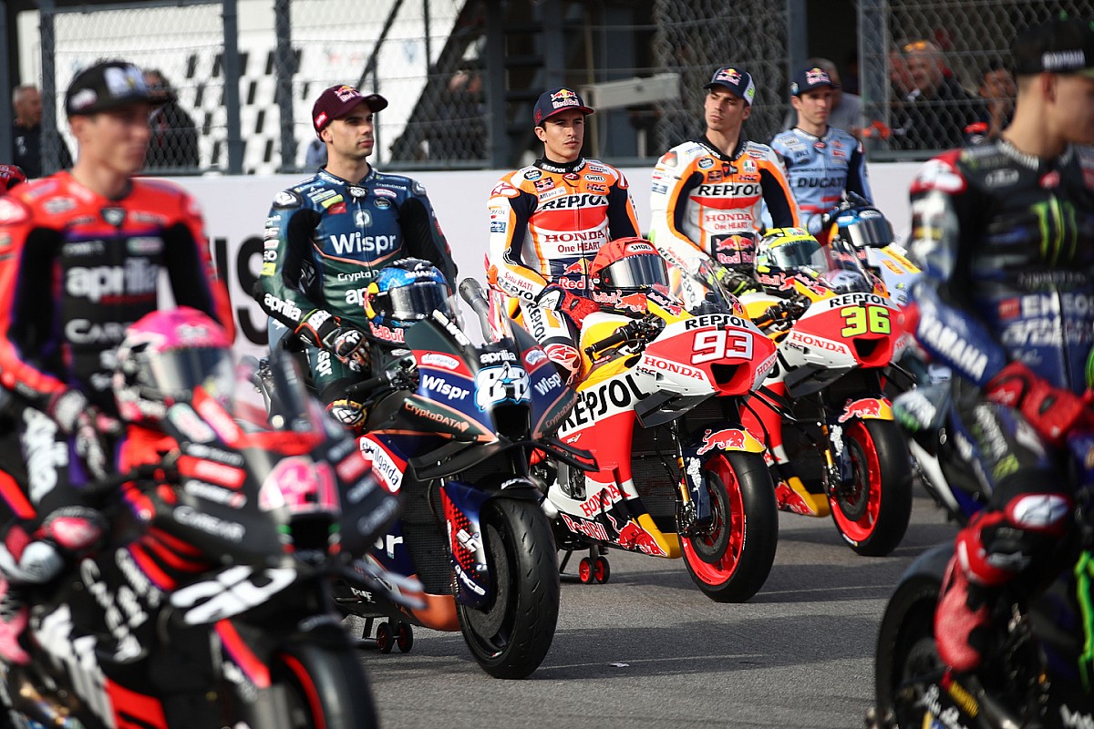 La parrilla de salida de MotoGP del GP de Portugal: posiciones y filas