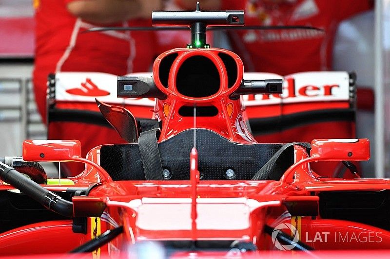 Video: Die neue Formel-1-Airbox am Ferrari SF70H