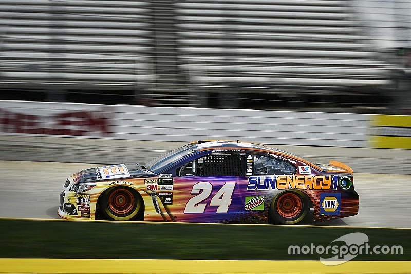 Kyle Busch gets moved and Chase Elliott steals Stage 2 win