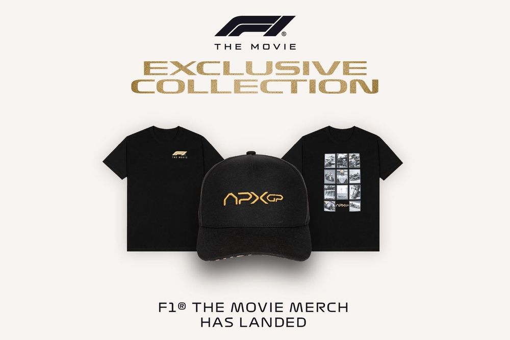Official APX GP merchandise launches ahead of F1 film