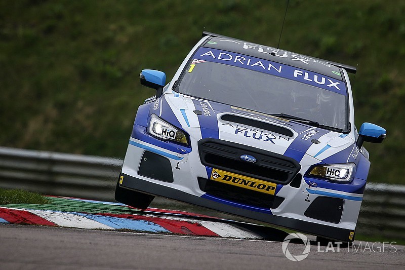 Champion Sutton tops Thruxton BTCC test