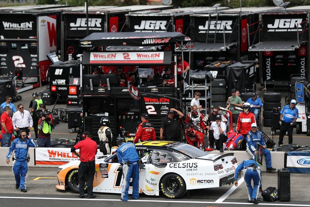 The special pitstop rules for standalone Portland Xfinity race