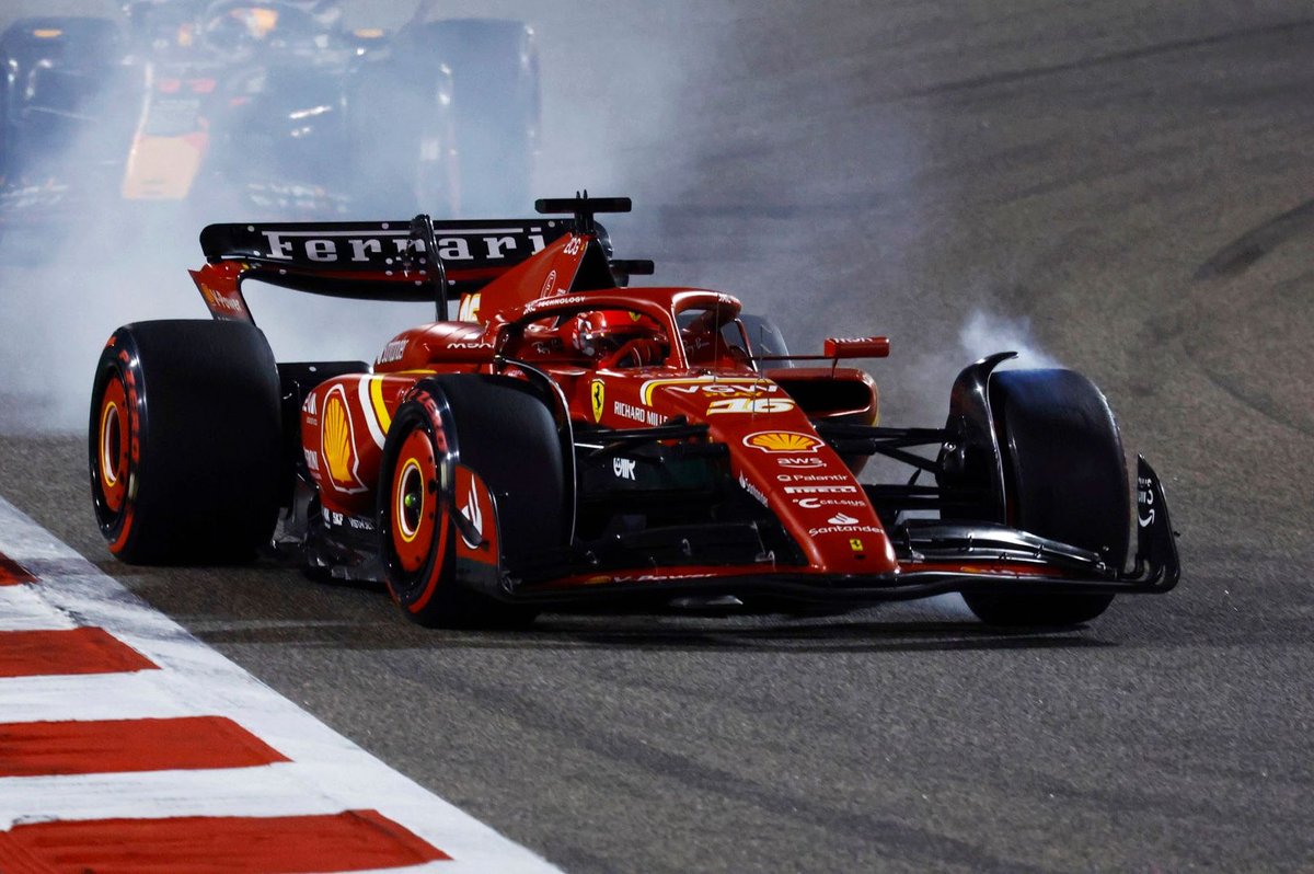 Leclerc had "more than 100 degrees split" in brake temperature in F1 Bahrain GP