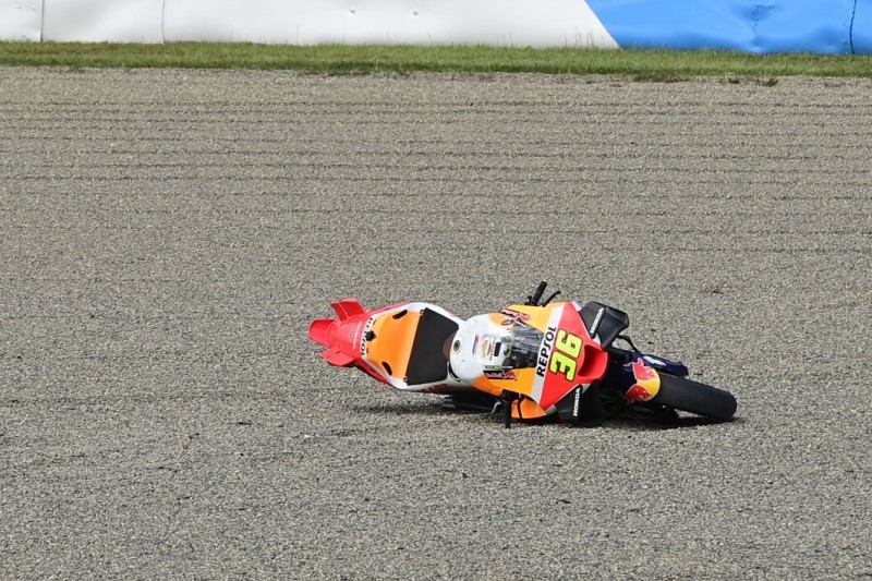 Joan Mir: Experiment mit neuer Honda in Motegi durch Sturz rasch beendet