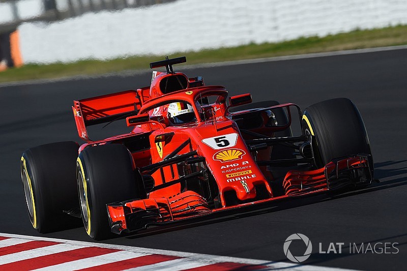 Vettel quickest, McLaren in trouble as F1 testing resumes