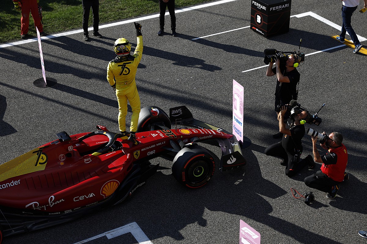 İtalya GP: Leclerc İtalya'da pole pozisyonunda, Russell ikinci sıradan ...