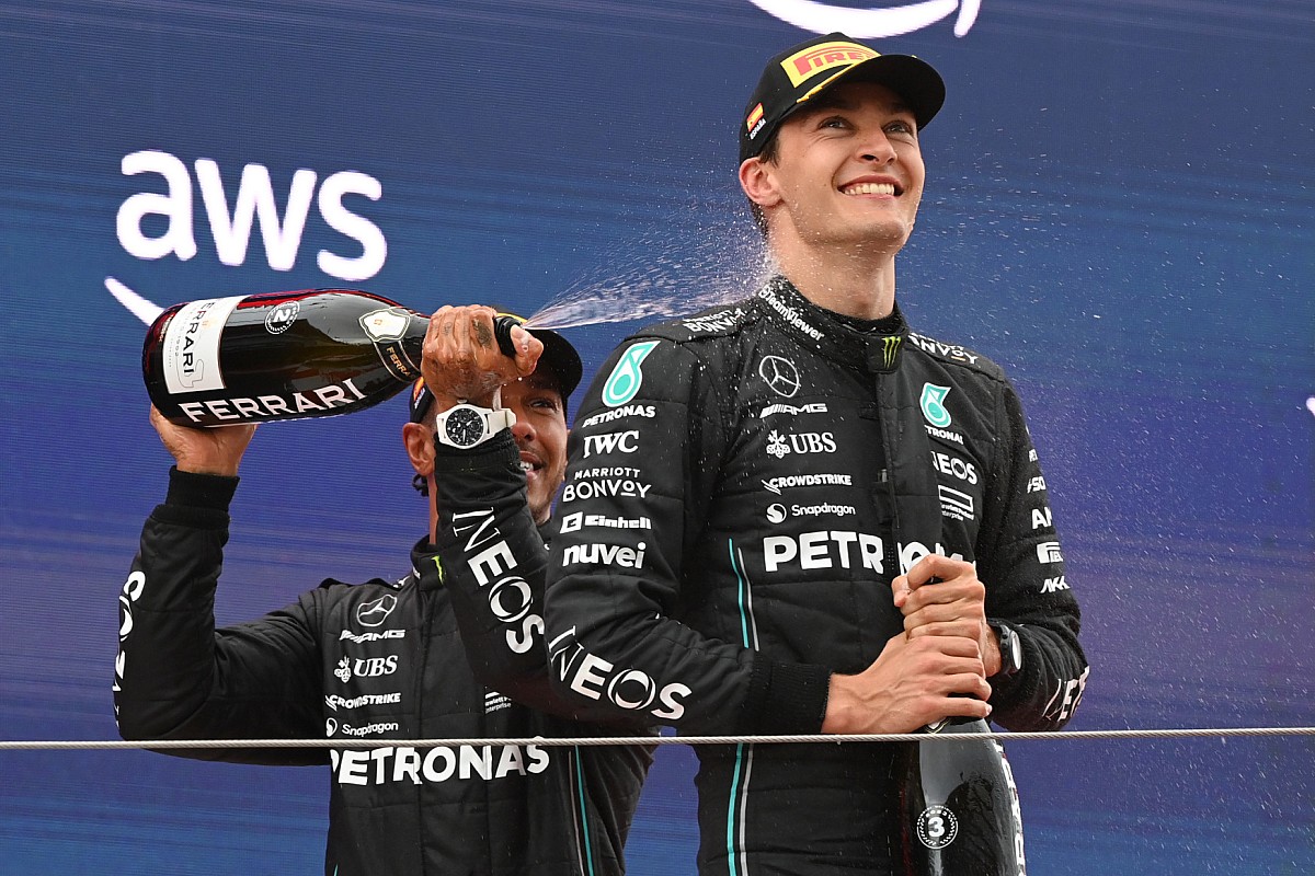 Russell: Double podium "a sign of things to come" for Mercedes F1