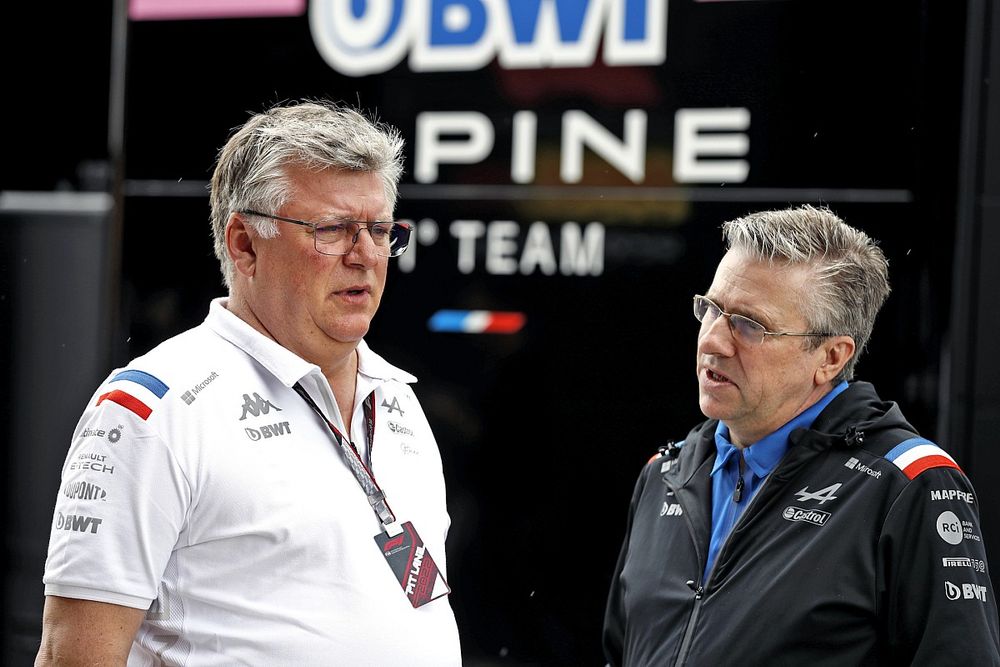 Pat Fry chez Williams, sans lien avec les "peines et problèmes" d'Alpine