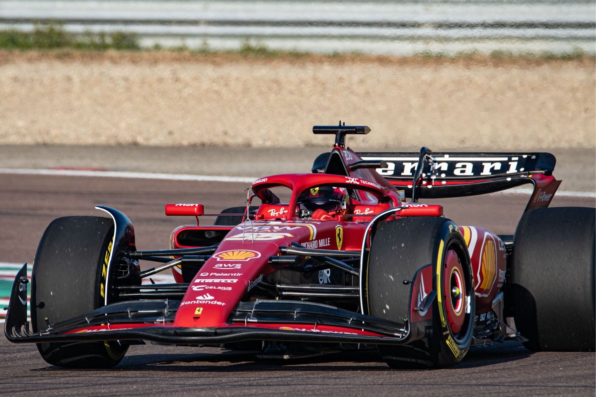 Los primeros datos del Ferrari SF-24 en la pista son positivos