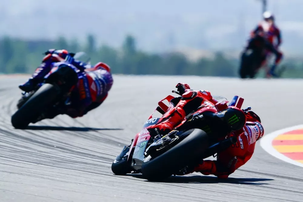 A qué hora fue la carrera sprint de MotoGP en Aragón y cómo se vio gratis