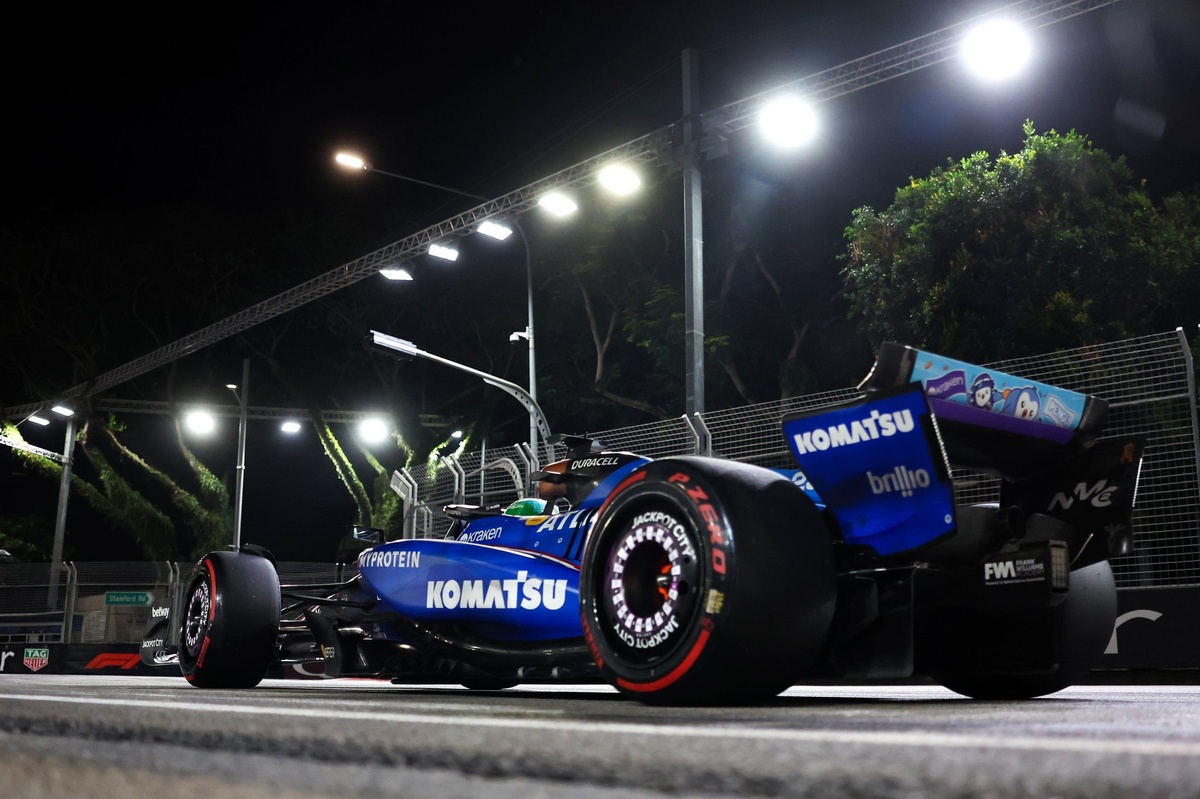 Williams excluded from F1 Singapore GP qualifying