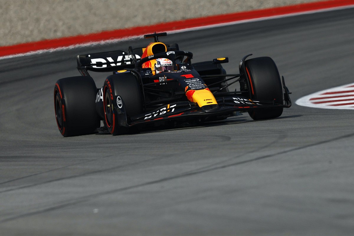 FP3 F1 GP Spanyol: Verstappen Ungguli Perez dalam Kondisi Hujan