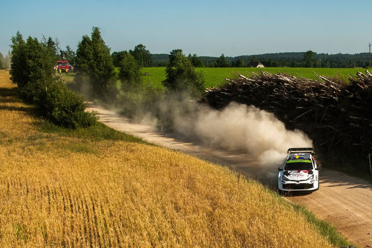 WRC Rally Estonia: Oliver Solberg dominates in shock Rally1 victory