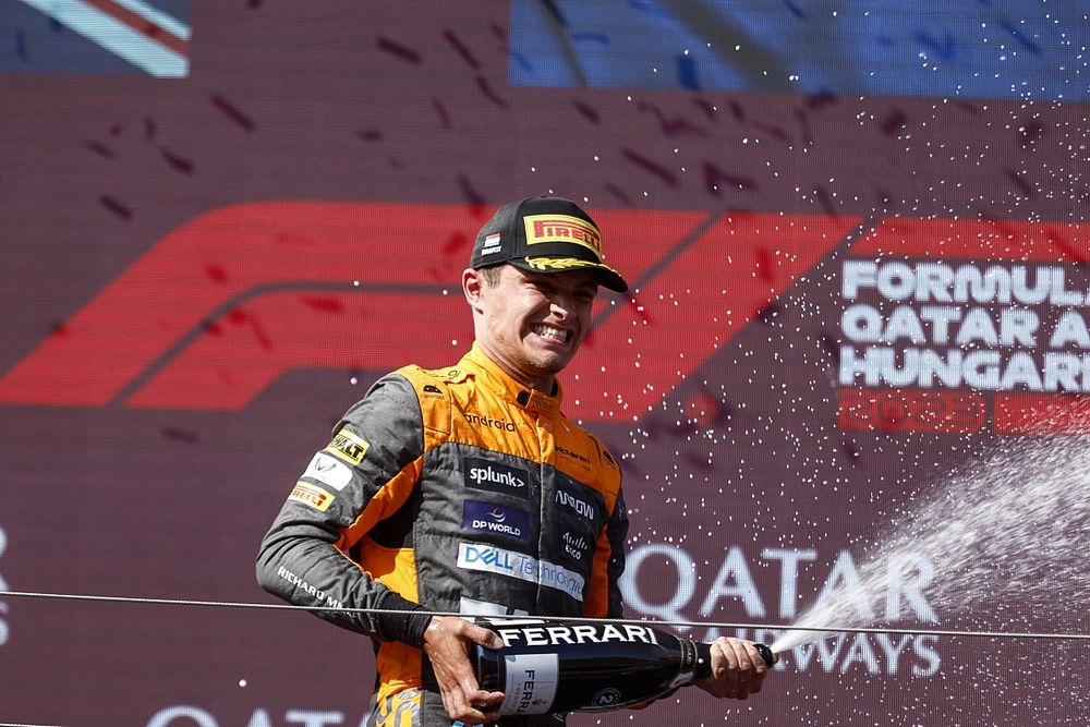 Norris: Race wins, not F1 title, the realistic goal before 2026