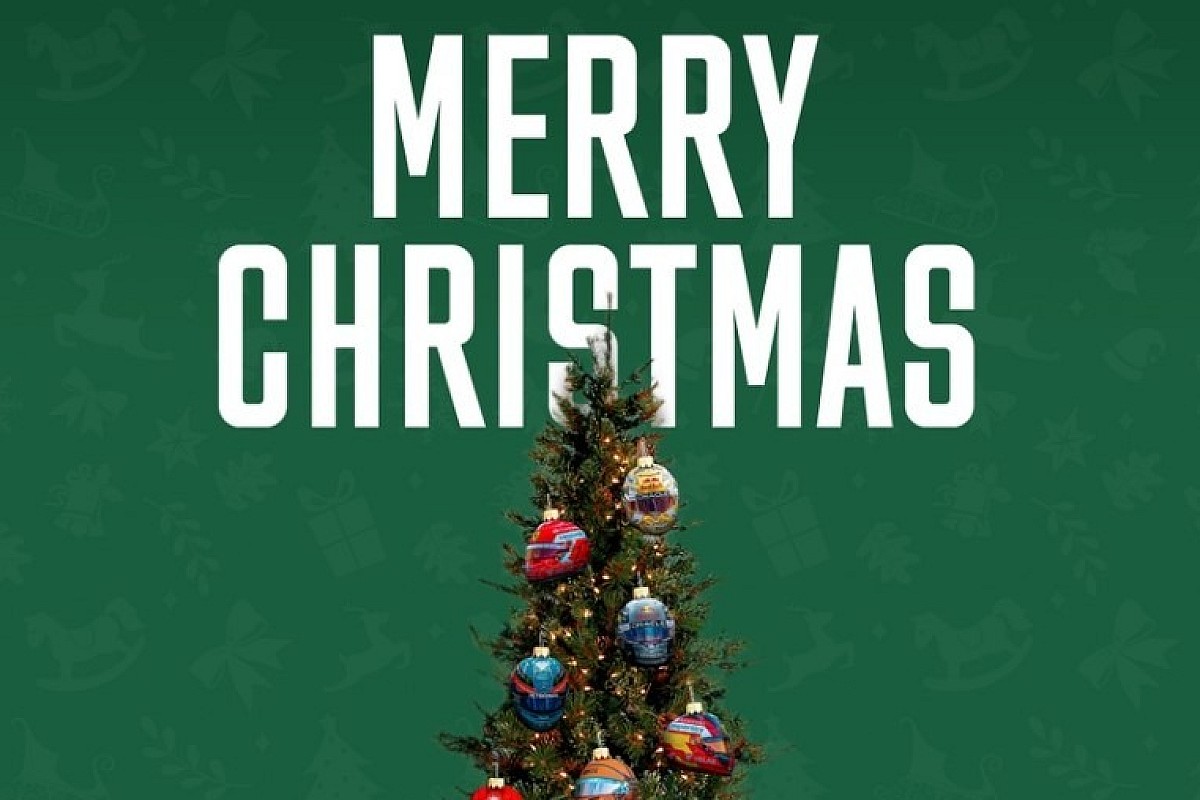 Las felicitaciones de Navidad de Fórmula 1 y MotoGP en 2022