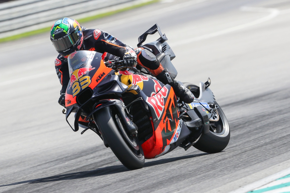 KTM "doit encore travailler" pour bien exploiter le pneu arrière