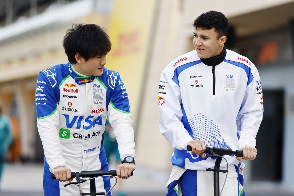 Tsunoda ready to pay it forward and help rookie Hadjar settle into F1