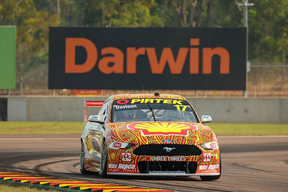 Darwin Supercars: Davison storms to record pole