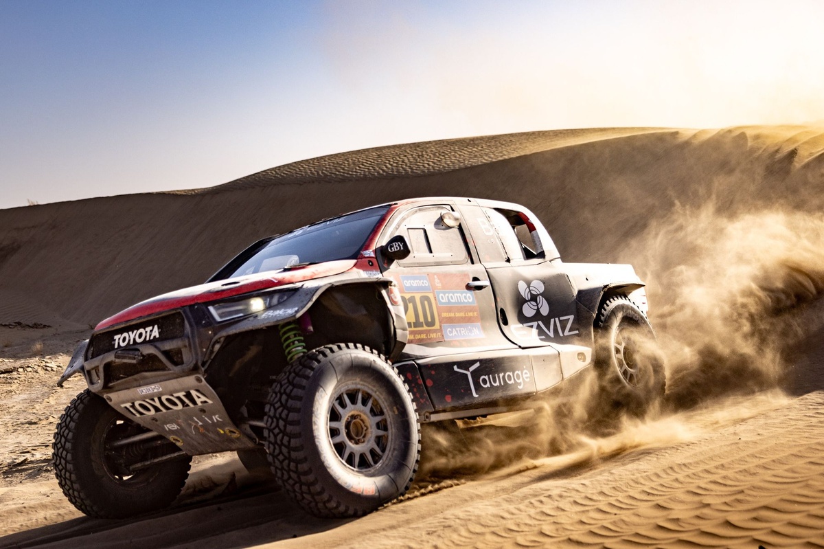 Dakar:Baciuska vence etapa; tempestade muda rota e Sainz abandona