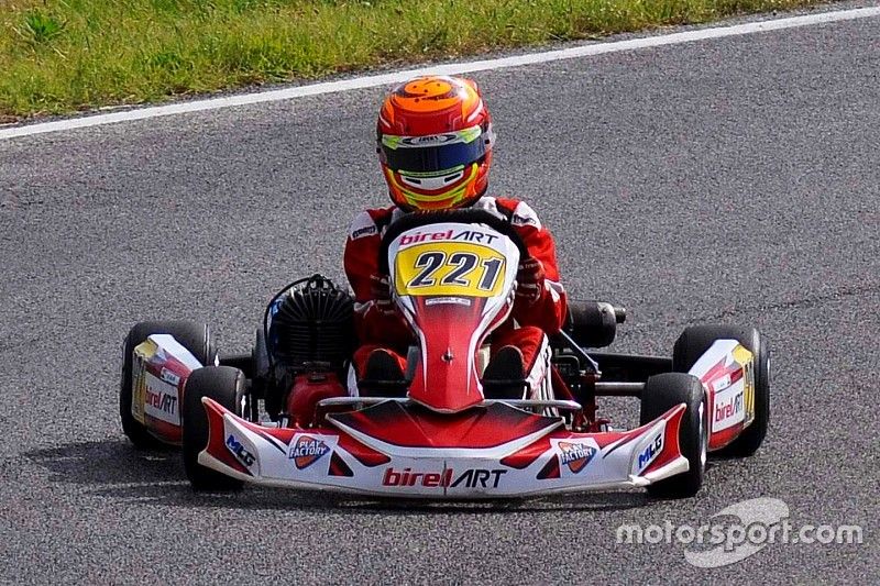 Birel ART's Alva scores first EasyKart Italy podium of 2018