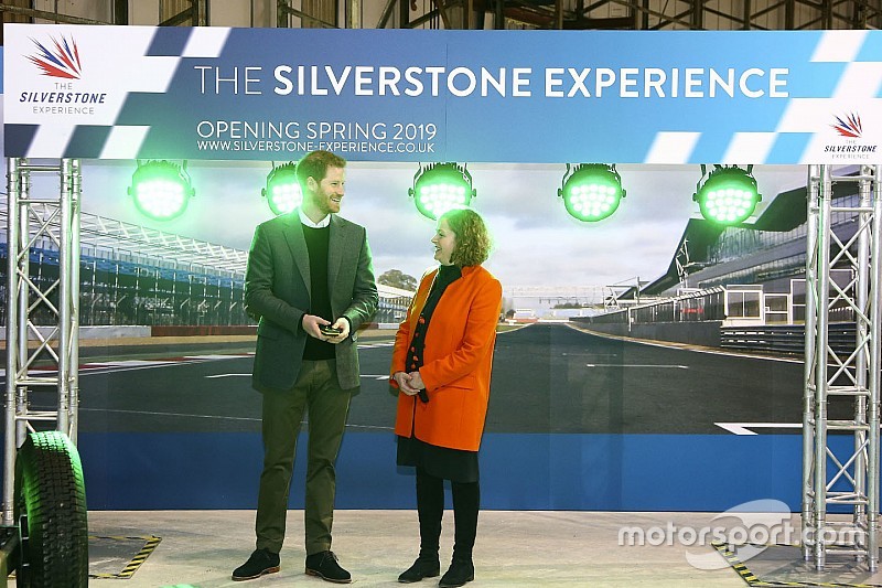 Prince Harry launches new Silverstone Experience project