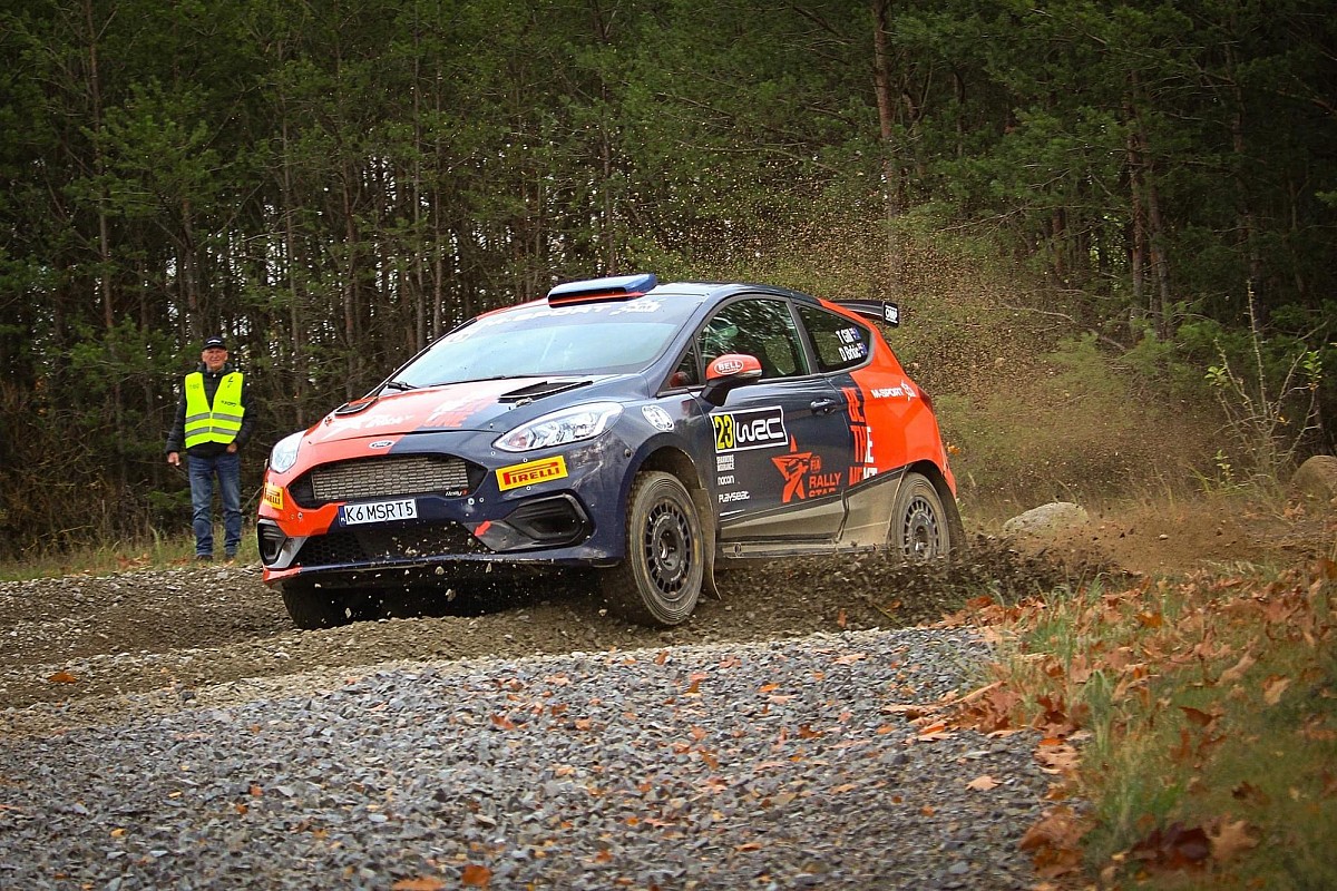 Gill claims Rally3 podium in final FIA Rally Star training event