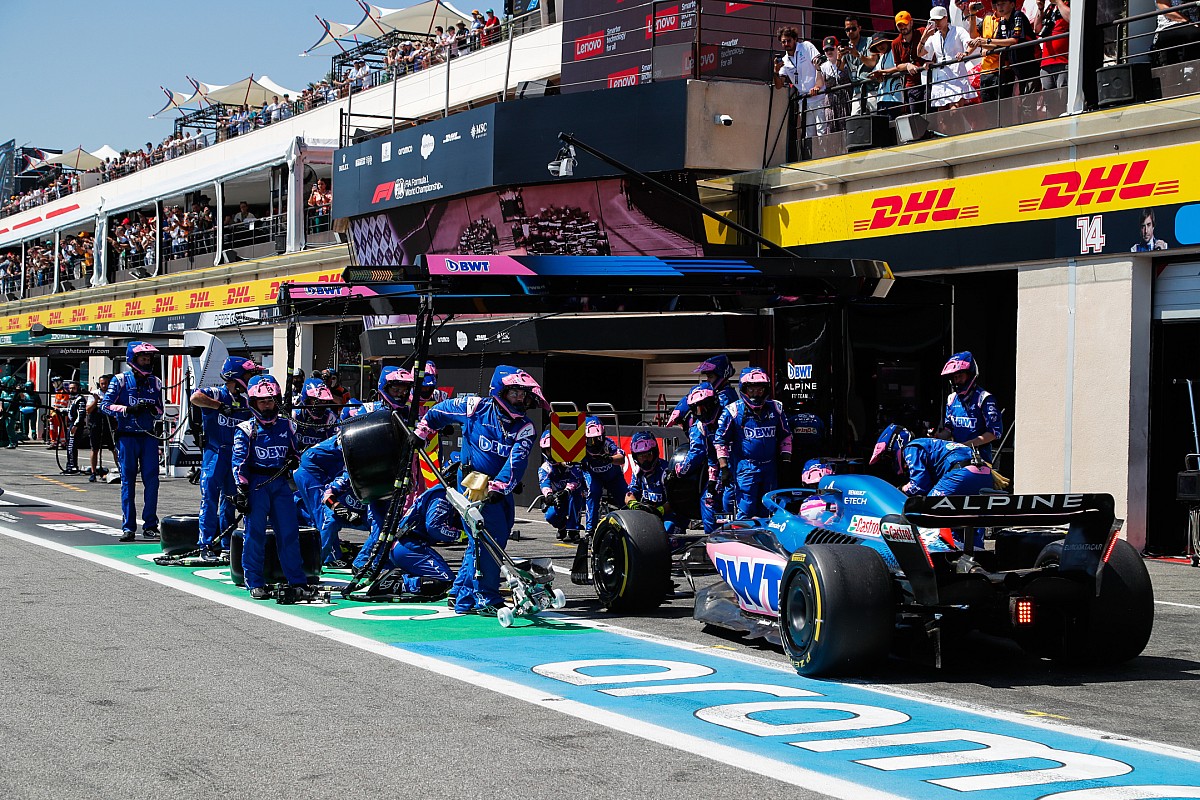 El objetivo de Alpine en la F1 2022 tras el GP de Francia