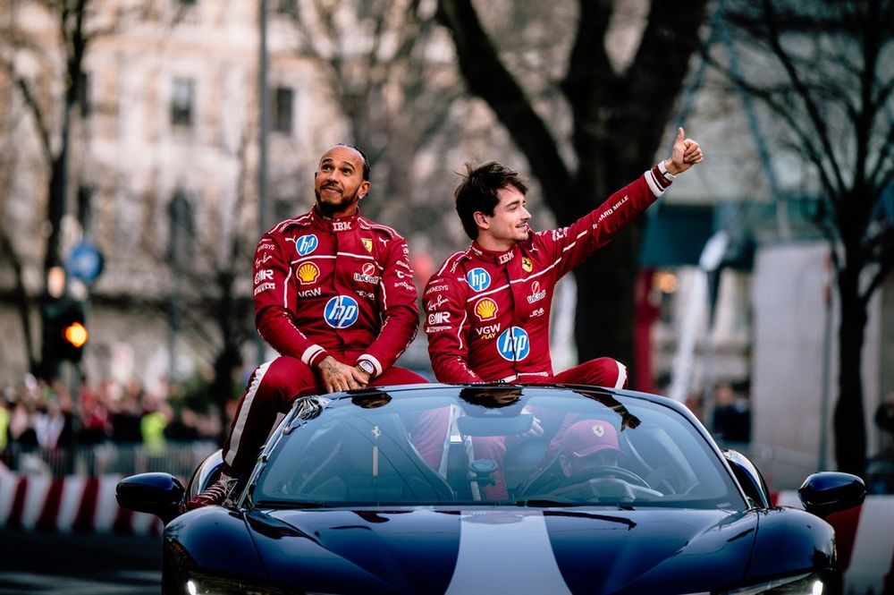 Hamilton surprised by Ferrari F1 team-mate Leclerc's work ethic