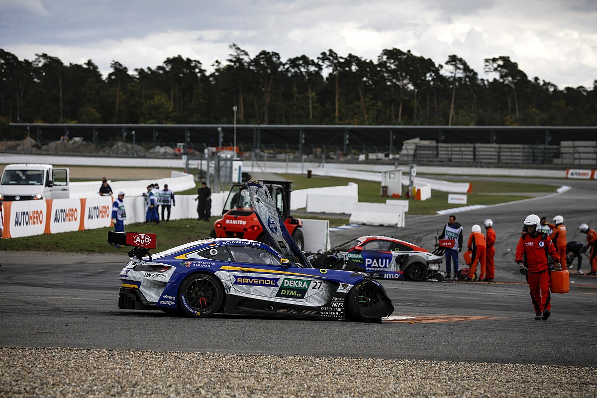 Five DTM drivers to miss Hockenheim finale after Race 1 chaos