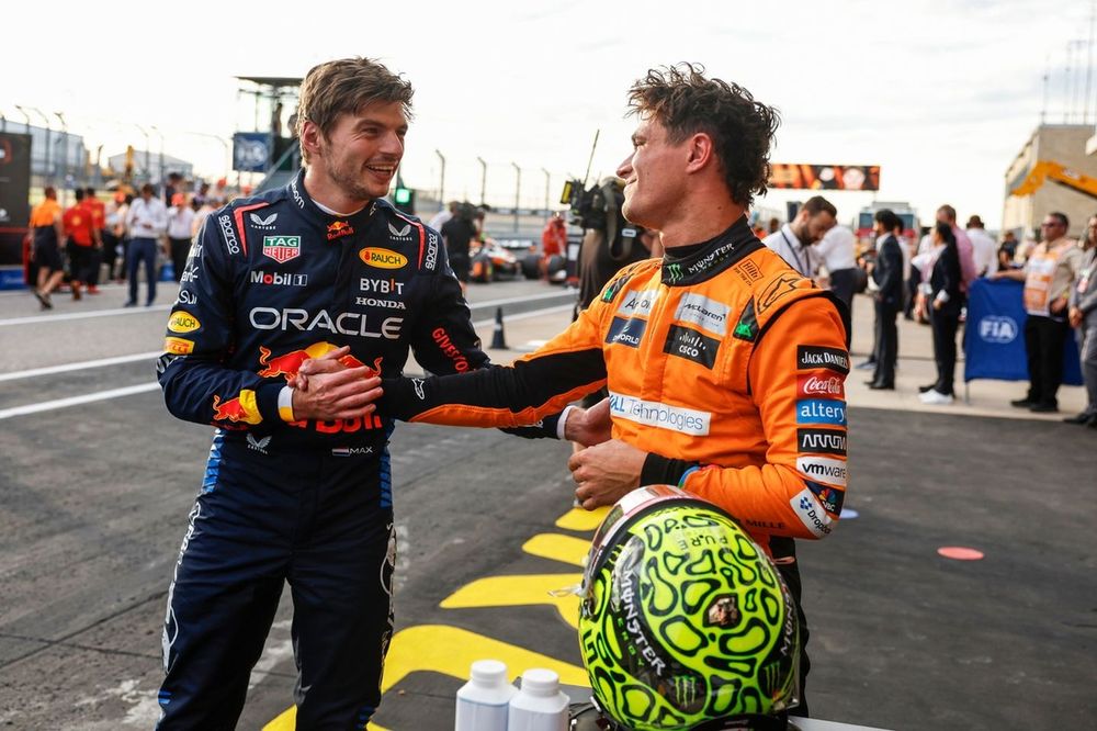 Norris over F1-titelstrijd met Verstappen: "Maakt voor hem niet uit waar hij eindigt"