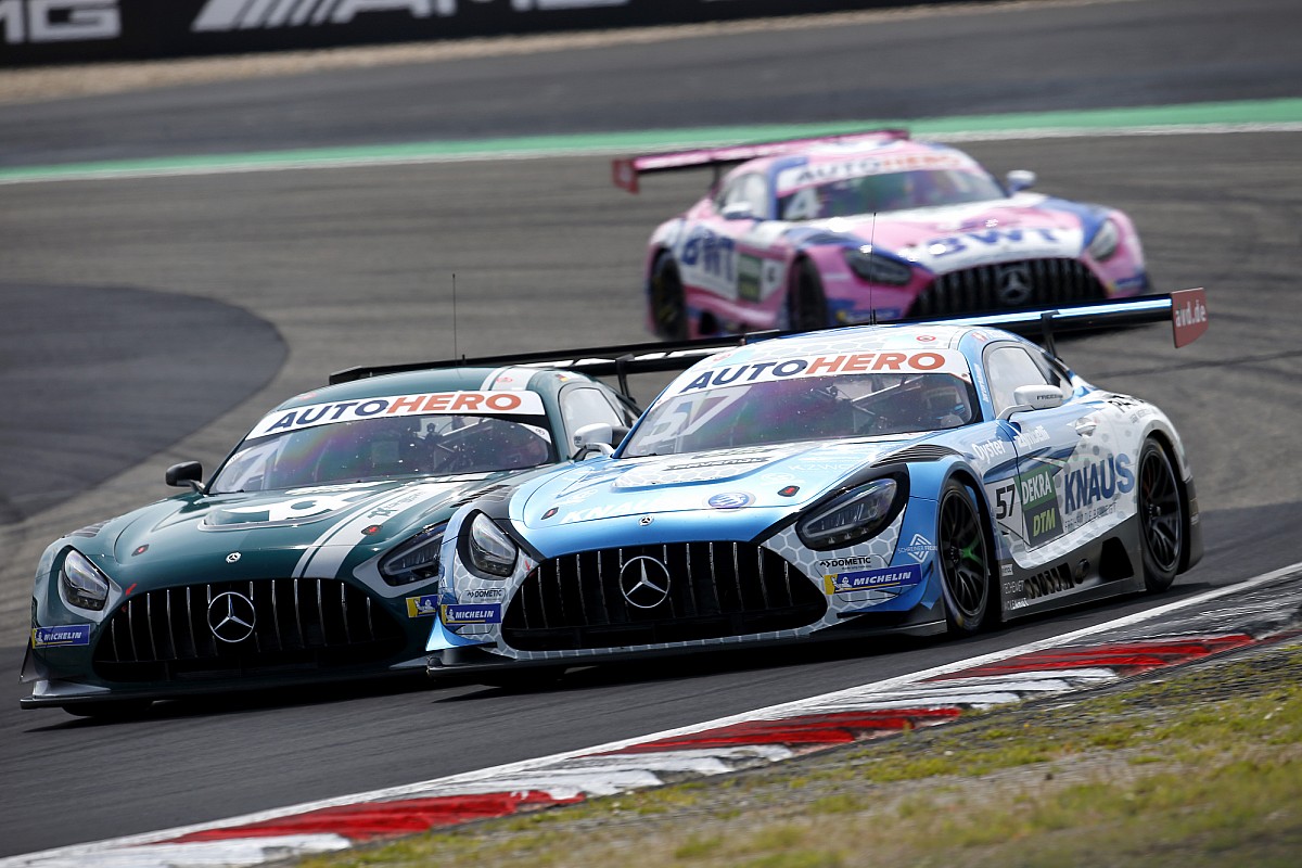 Mercedes unveils seven-car line-up for 2022 DTM season