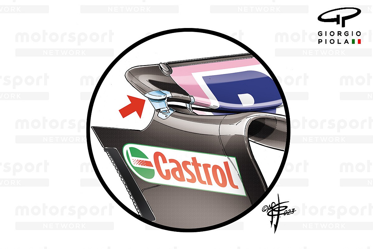 F1 | Alpine: ecco l'insolito supporto del flap mobile