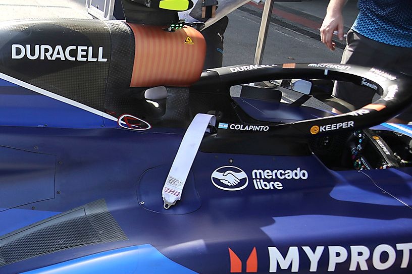 Williams planea "destacar" los sponsors de Colapinto en México y Brasil