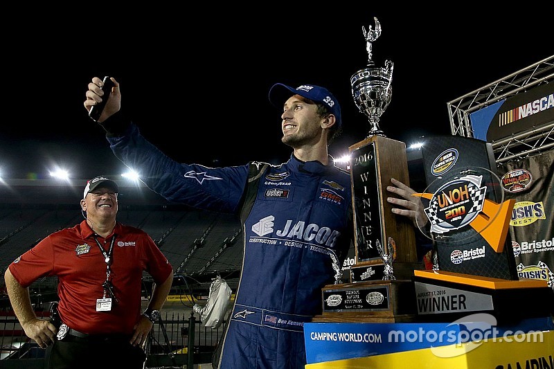 Ben Kennedy: First NASCAR win was "coolest day of my life"