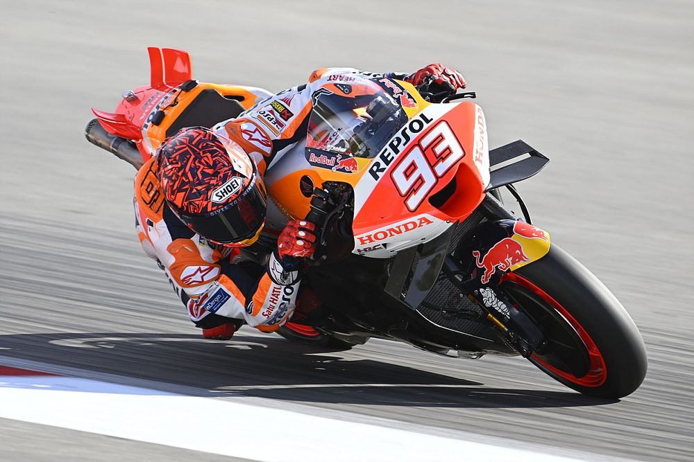 Marquez: "Honda vecht voor de plaatsen vijf tot en met tien"