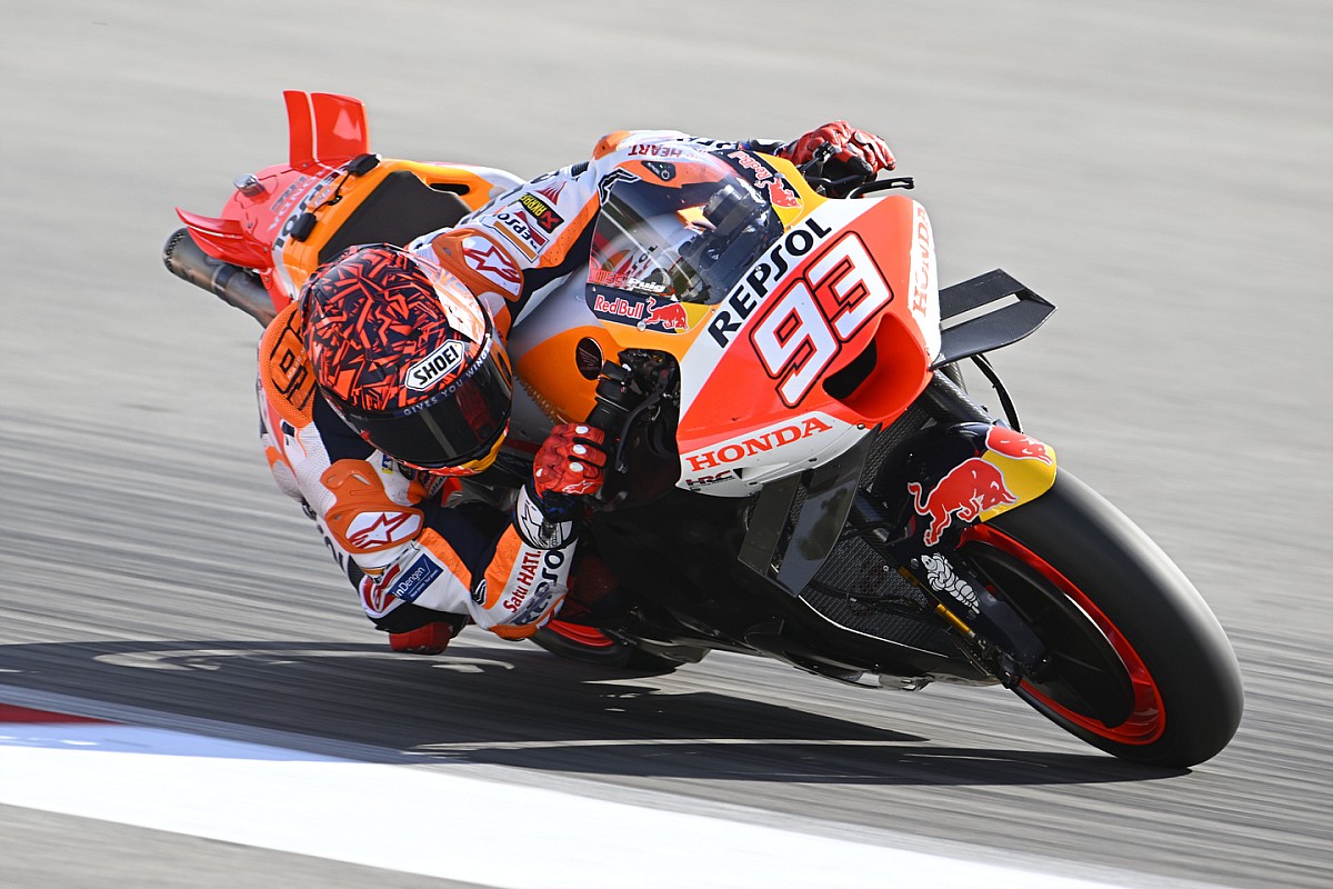 Marquez: "Honda vecht voor de plaatsen vijf tot en met tien"