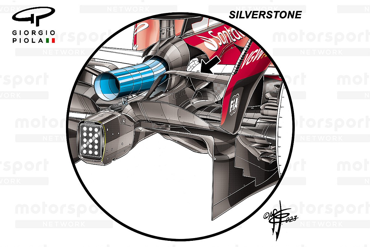 F1 | Ferrari: torna la beam wing piatta vista a Silverstone