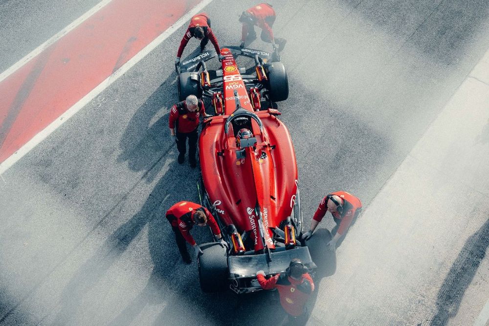 Ferrari F1 mejora su sistema híbrido durante el test de Pirelli