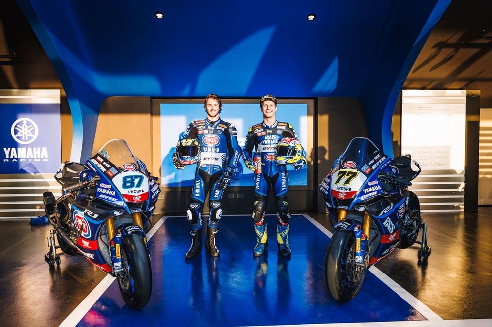 El GRT presenta la Yamaha de Aegerter y Gardner para WSBK 2024