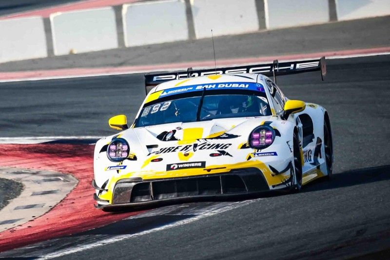 24h Dubai 2025: Pure-Rxcing-Porsche auf Pole, Audi-Unfall und Masepin ...