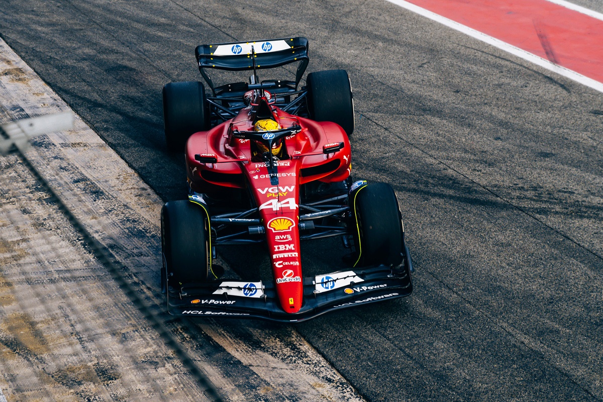 Ferrari repite test con Hamilton y Leclerc en Barcelona - Fórmula 1