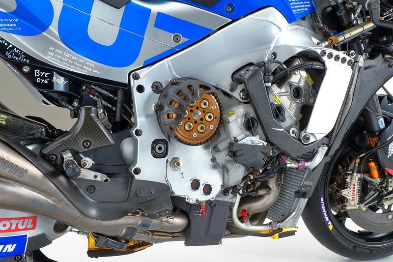 【ギャラリー】スズキ最後のMotoGPマシン……『GSX-RR 2022年型』を隅から隅まで