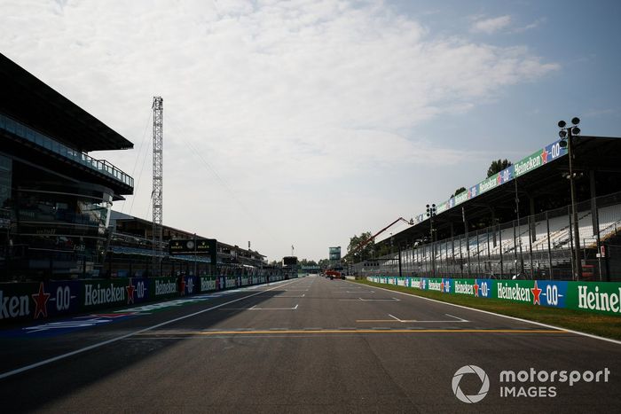 Las primeras fotos de la F1 en el mítico Monza