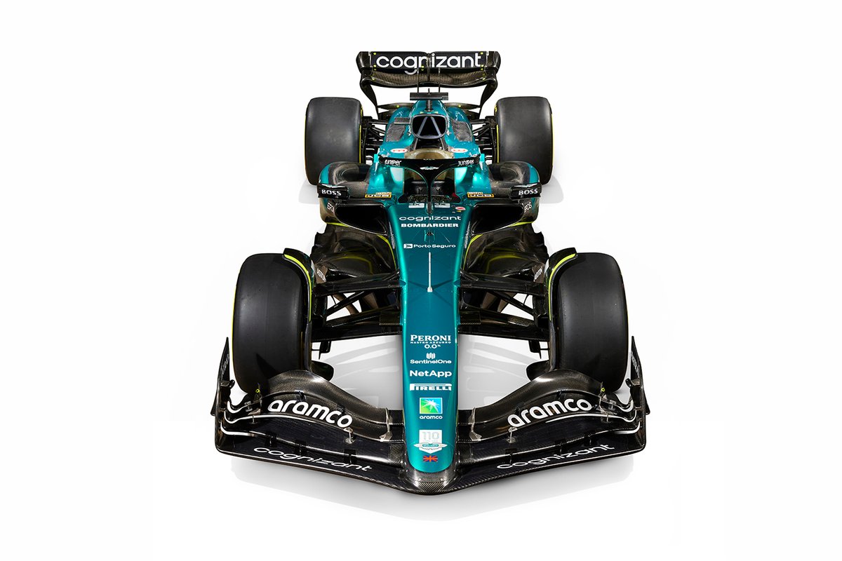 GALERÍA: El Aston Martin AMR23 de Alonso y Stroll