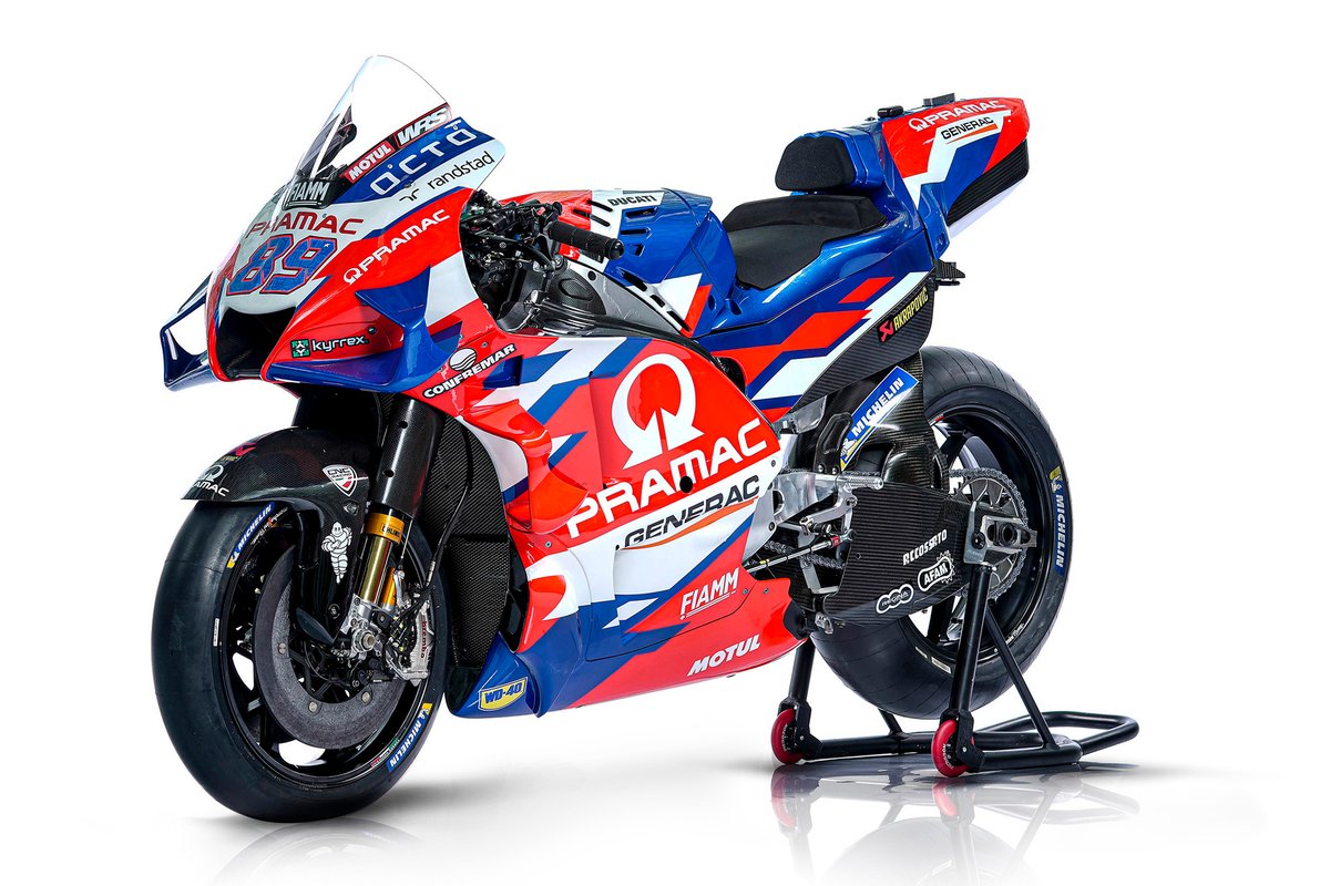 Pramac Racing, 2022 MotoGP renk düzenini tanıttı