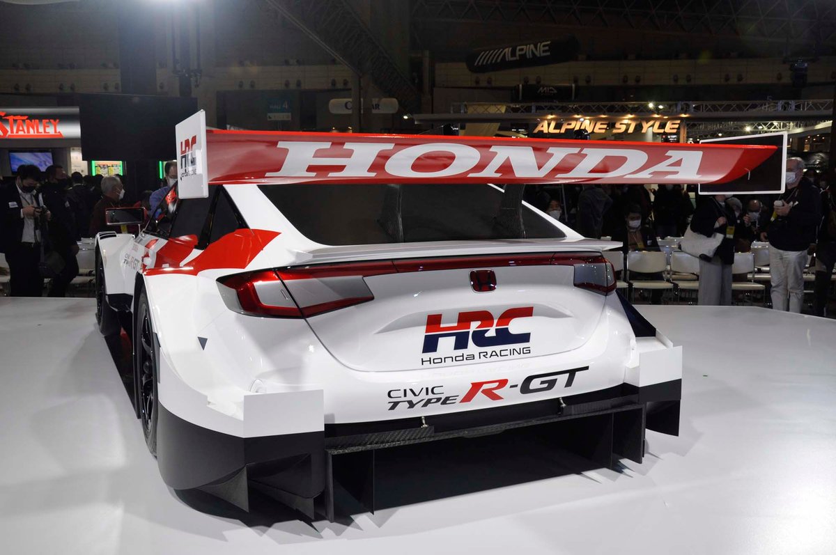 【ギャラリー】HRC、2024年のスーパーGTに投入へ『CIVIC TYPE R-GT CONCEPT』