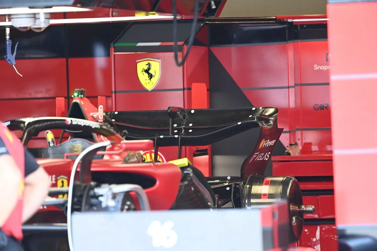 In photos: Ferrari new tech updates and developments in Baku | 2022 ...